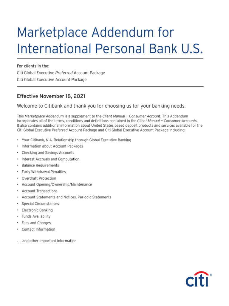 Mrktplace Geb | PDF | Transaction Account | Citigroup