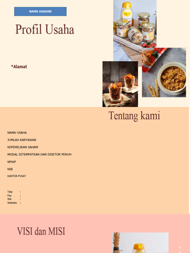 Contoh Format Profil IKM | PDF | Karier & Perkembangan | Komputer