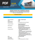 Modul Ajar DPIB Elemen 5 - Gambar Teknik | PDF