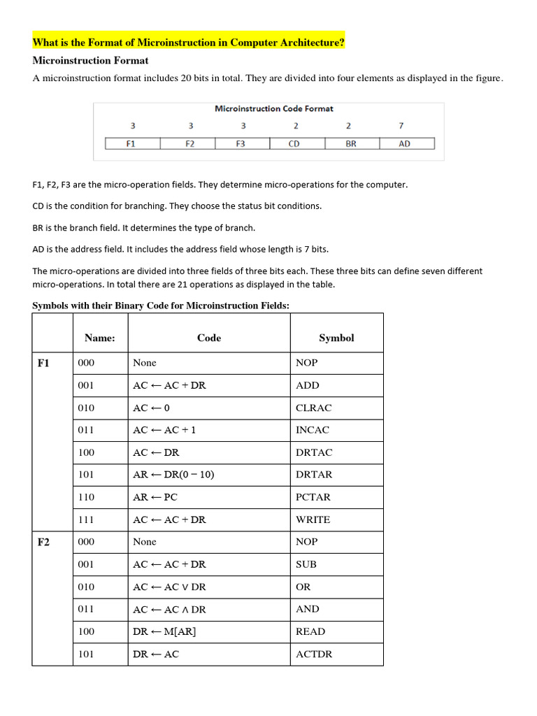 Cao U3 | PDF | Bit | Central Processing Unit
