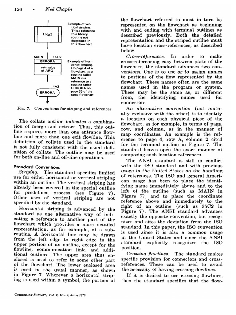 Flowcharting with the ANSI standard - A tutorial-páginas-8 | PDF | Software Engineering | Computing