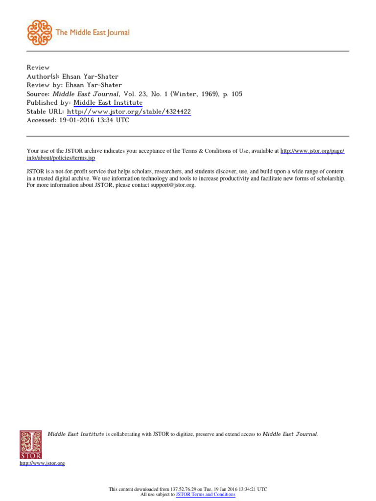 Middle East Institute Is Collaborating With JSTOR To Digitize, Preserve ...