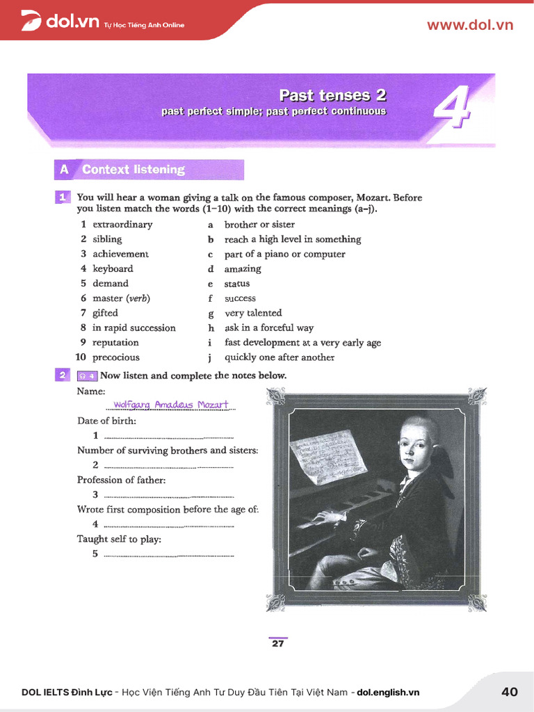 Past Perfect Simple & Continuous | PDF