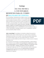 Parafango: Usos, Efectos y Precauciones | PDF | Terapia física | Terapia