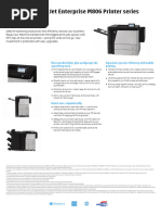 HP LaserJet Enterprise M406 Series Overview | PDF | Printer (Computing ...