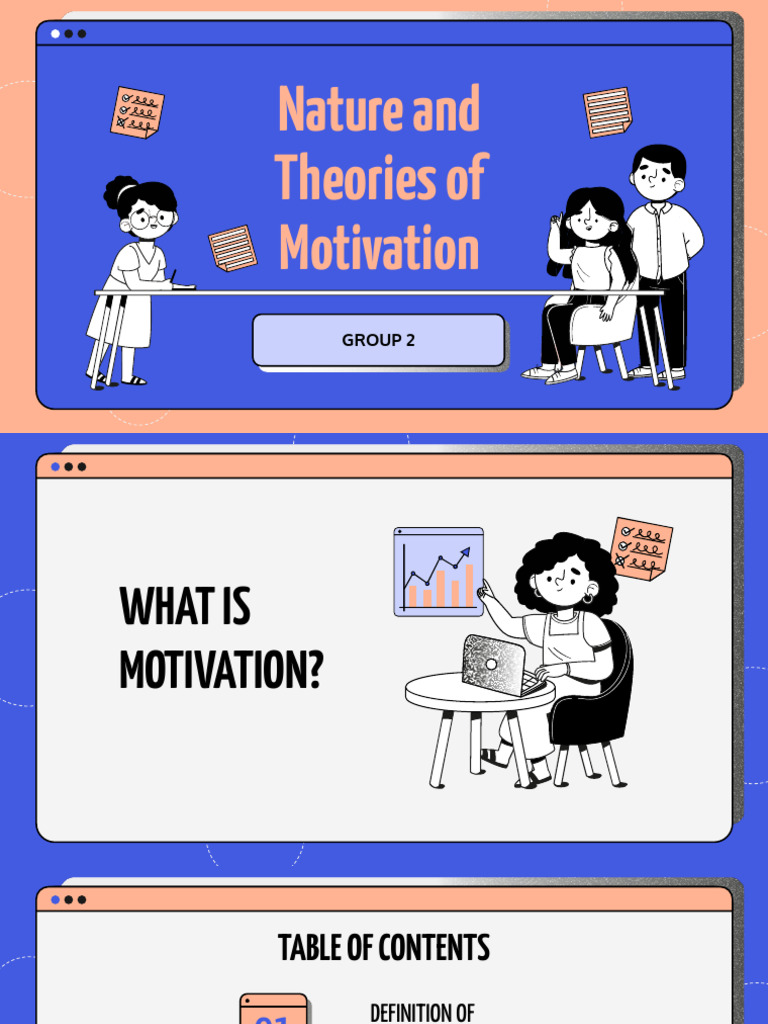 Group 2 Nature and Theories of Motivation | PDF | Motivational | Motivation