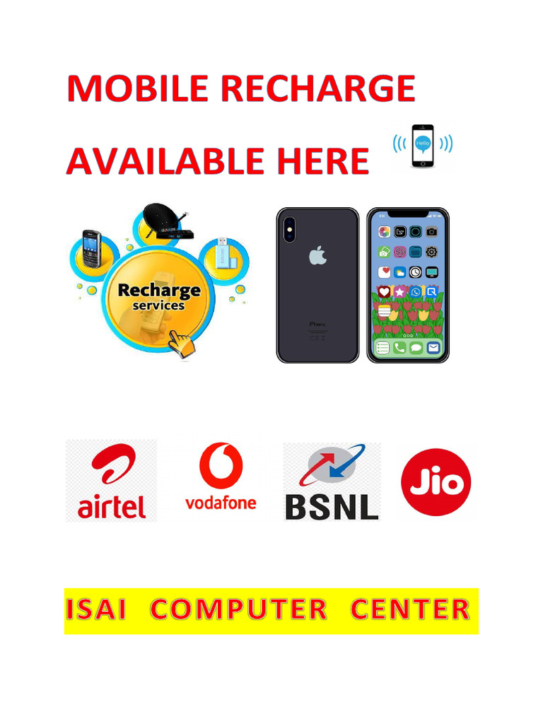 All Mobile Recharge Available | PDF