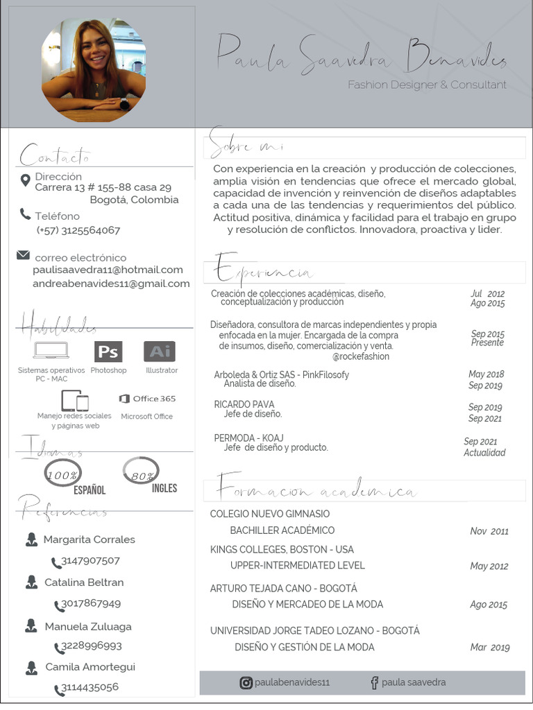 Paula Saavedra Benavides CV 2022. | PDF | Software | Informática