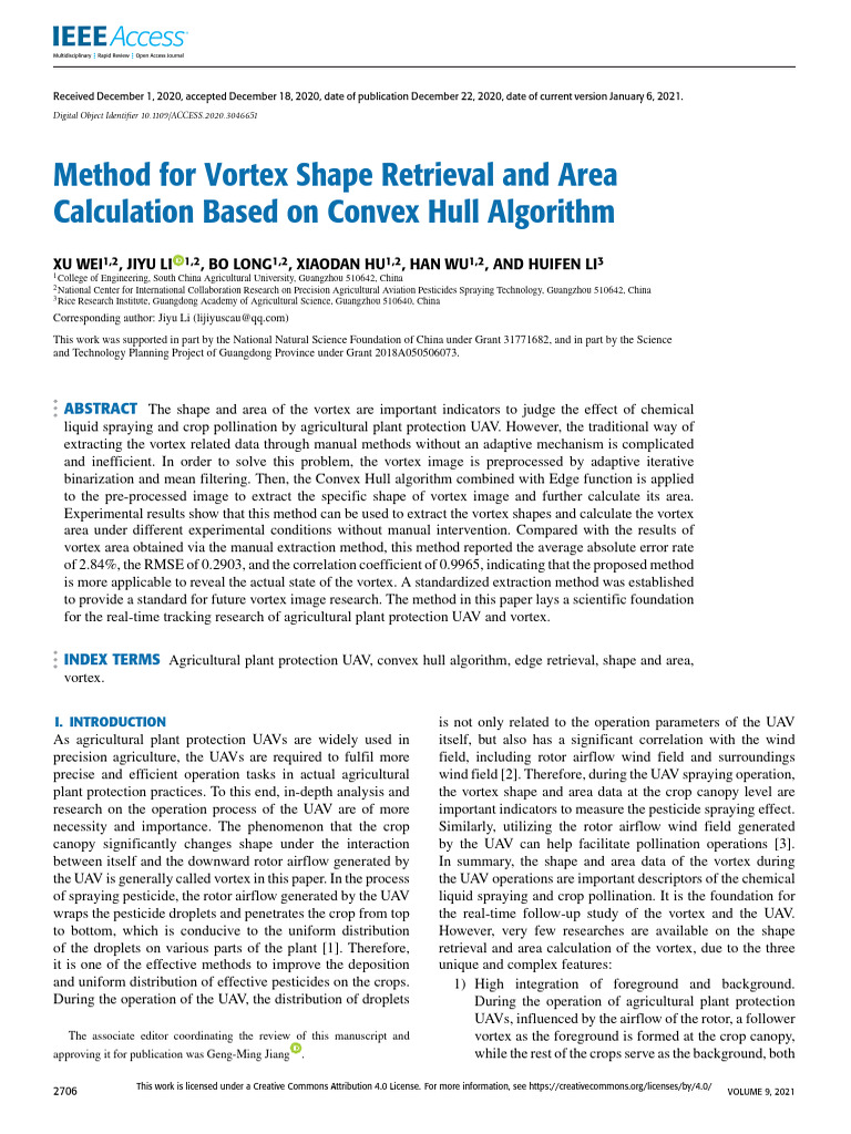 Method For Vortex Shape Convex Hull Algorithm | PDF