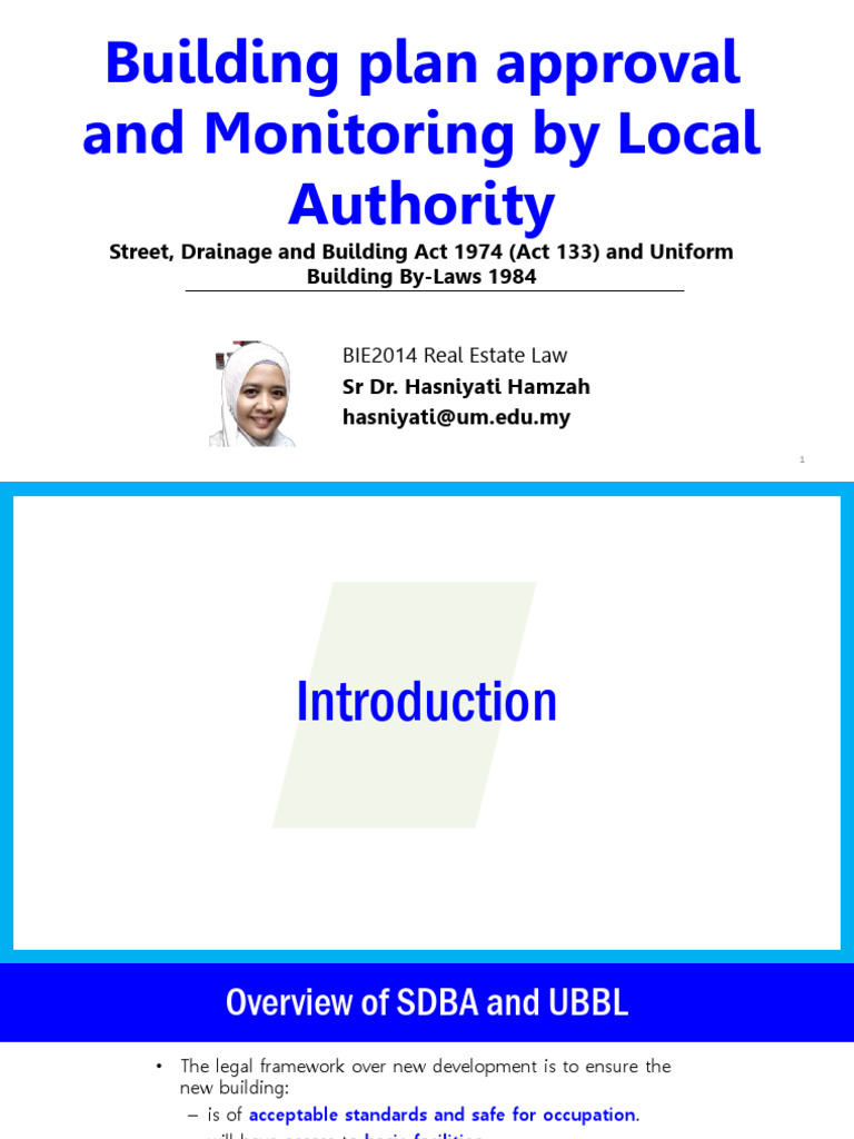 4 Bie2014 Sdba Ubbl - Building Plan Approval | PDF | Building