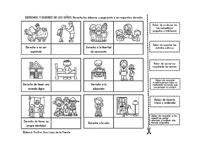 derechos y deberes 3° | PDF