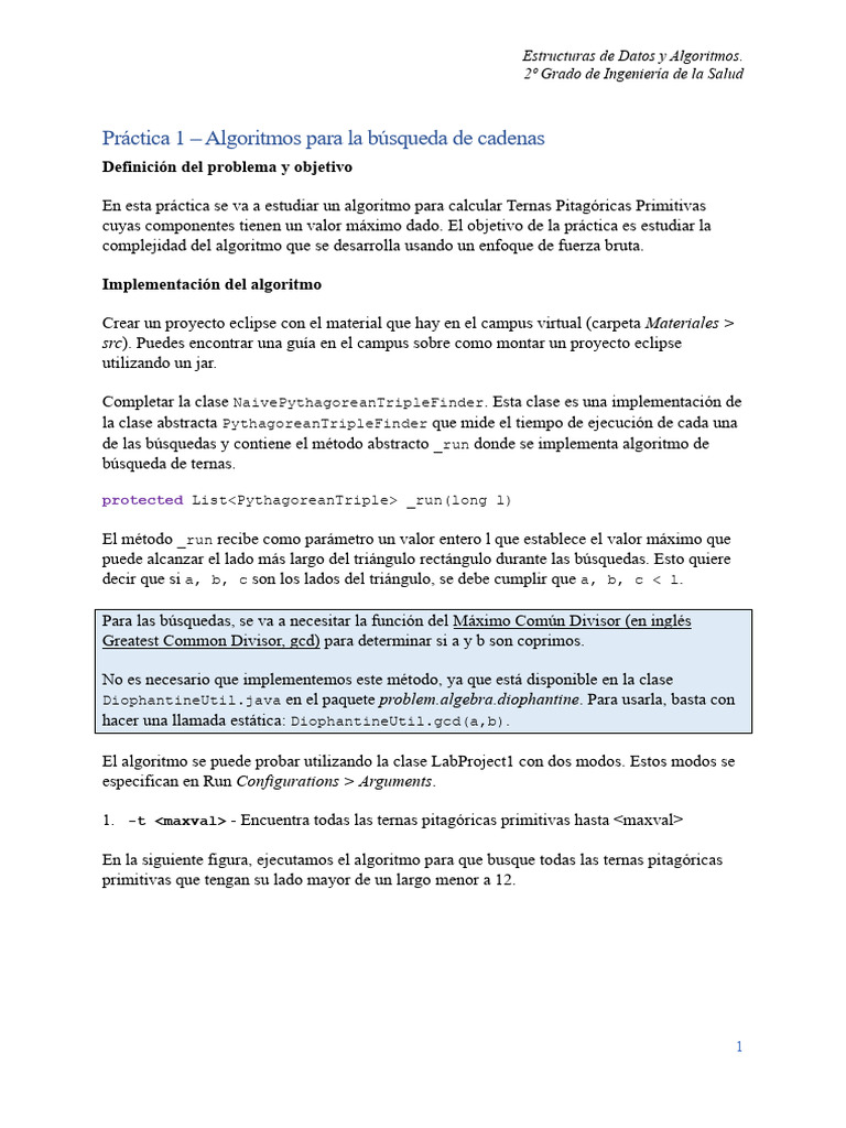 Lab1 - Pythagorean (Updated) - 11 | PDF | Algoritmos | Archivo de computadora