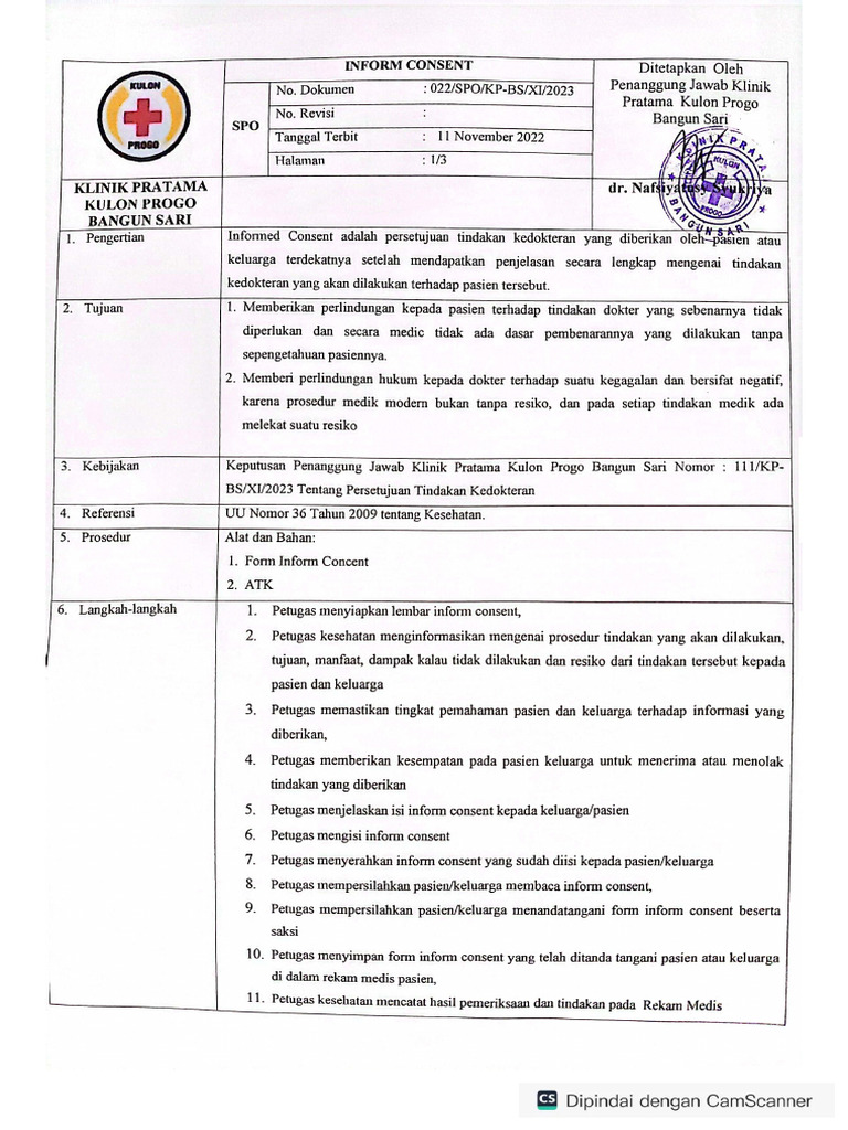 Spo Inform Consent | PDF