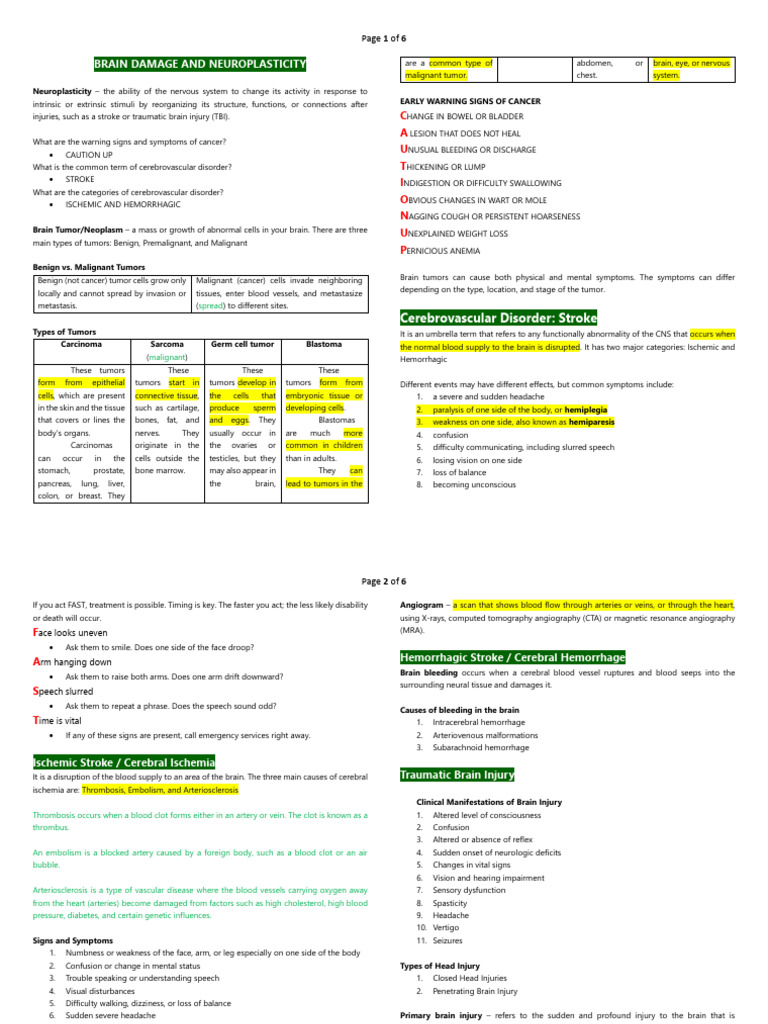 Biopsych Reviewer For Finals | PDF | Amnesia | Memory
