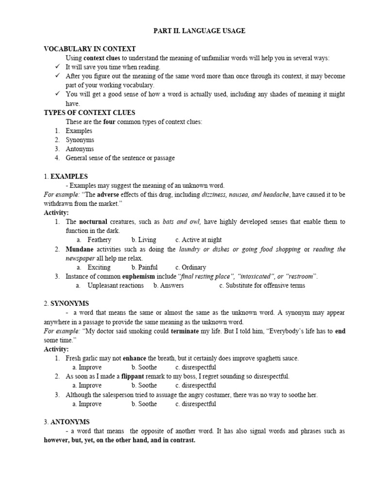 Part Ii | PDF | Grammatical Number | Verb