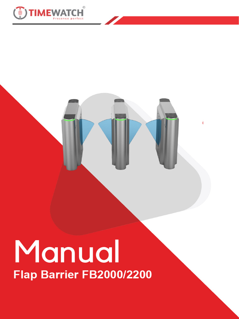 Flap Barrier Installation Guide | PDF | Electric Motor | Electricity