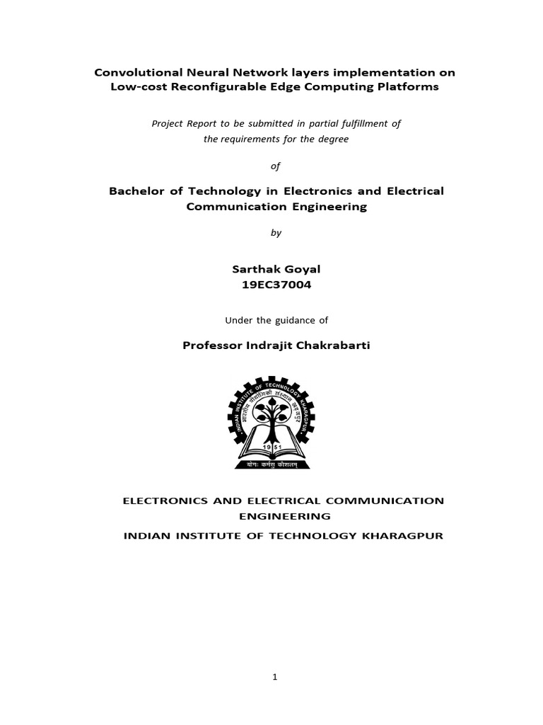 Convolutional Neural Network Layers Implementation On Low Cost Reconfigurable Edge Computing