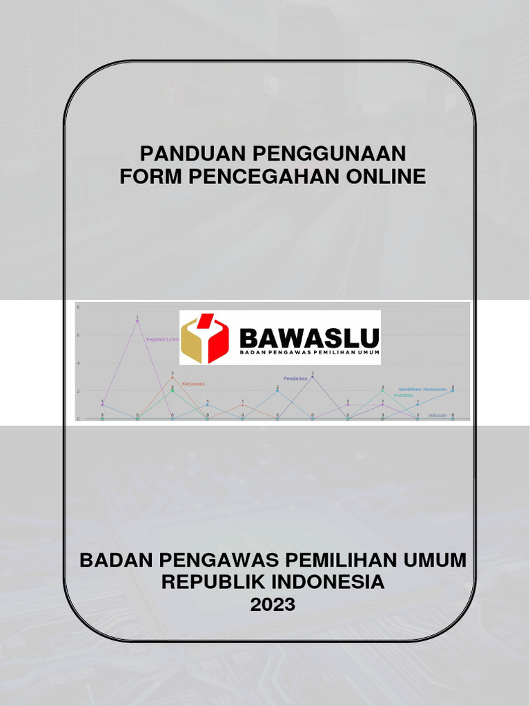 Panduan Form Pencegahan Online Bawaslu | PDF | Ilmu Sosial