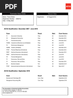 Types of ACCA Qualification Certificates | PDF | Accounting | Business
