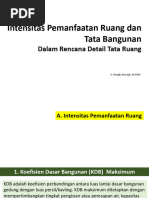 Panduan GSB, KDB, dan KLB dalam Tata Ruang | PDF