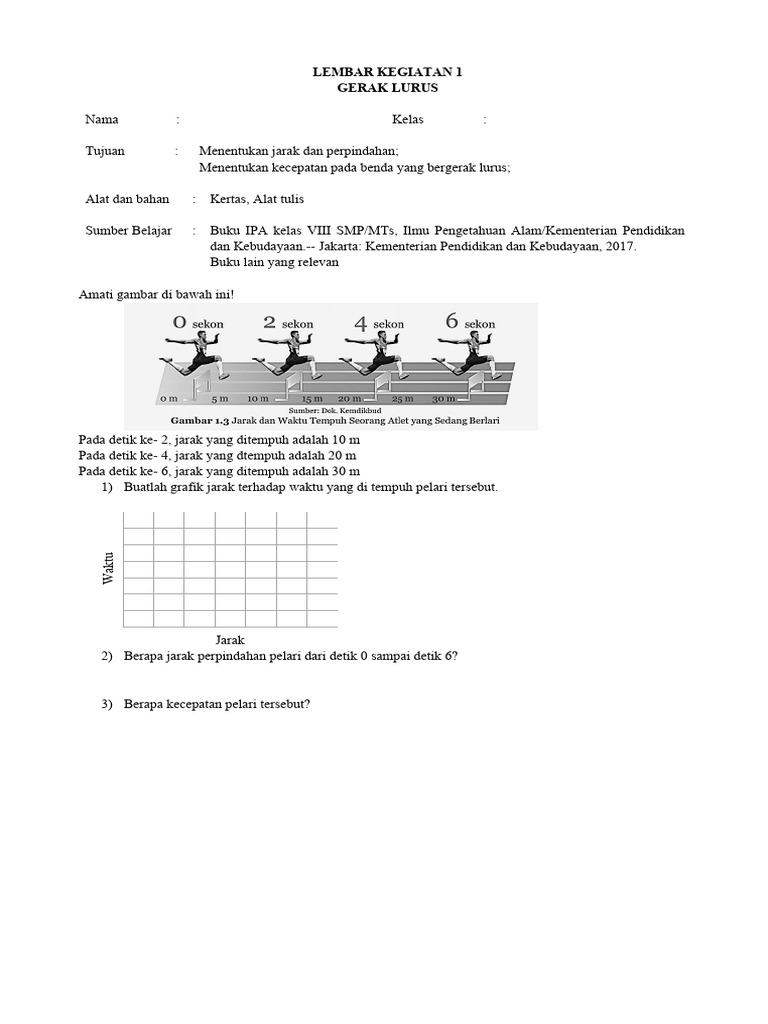 LKS IPA Kelas 8 SMT 1 | PDF