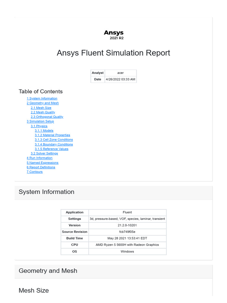 Sloshing Effect | PDF | Density | Viscosity