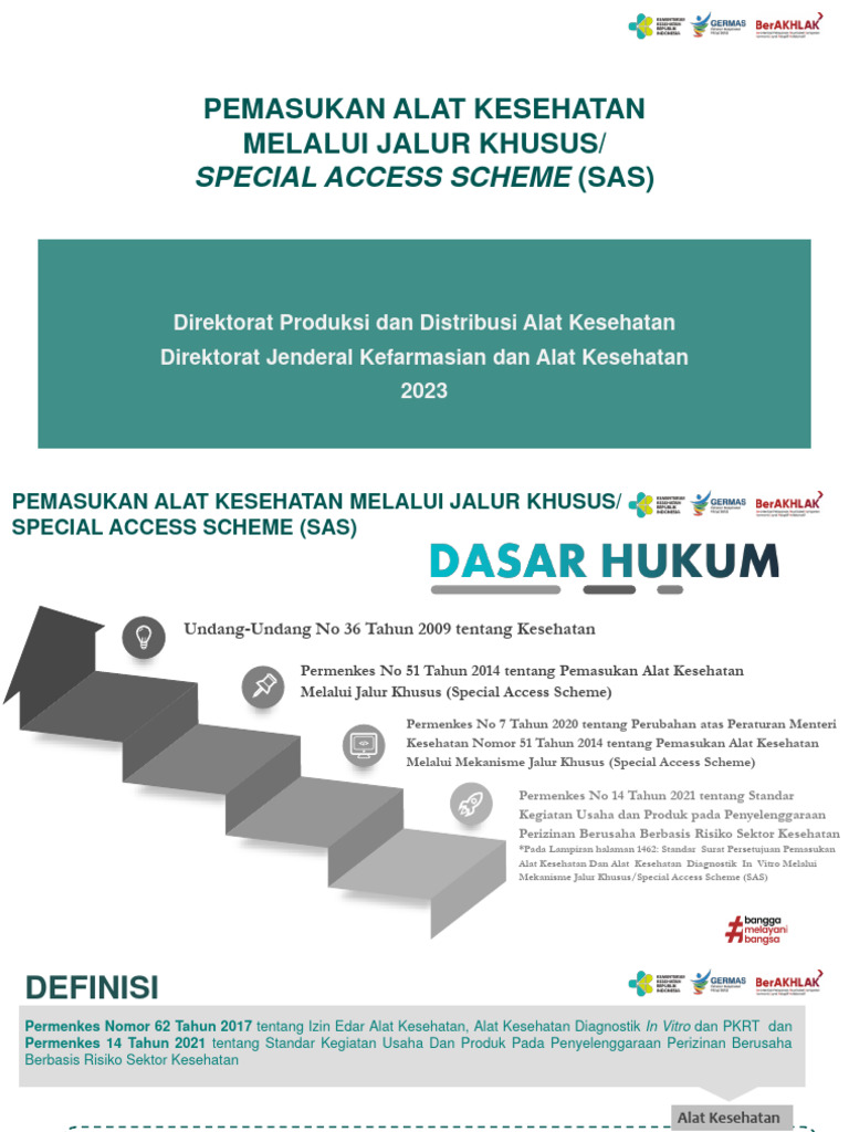 Pemasukan Alat Kesehatan Melalui SAS | PDF