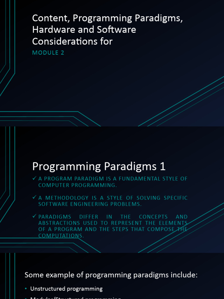 Structure of Programming Languages Module 2 Read Only | PDF | Programming | Computer Program