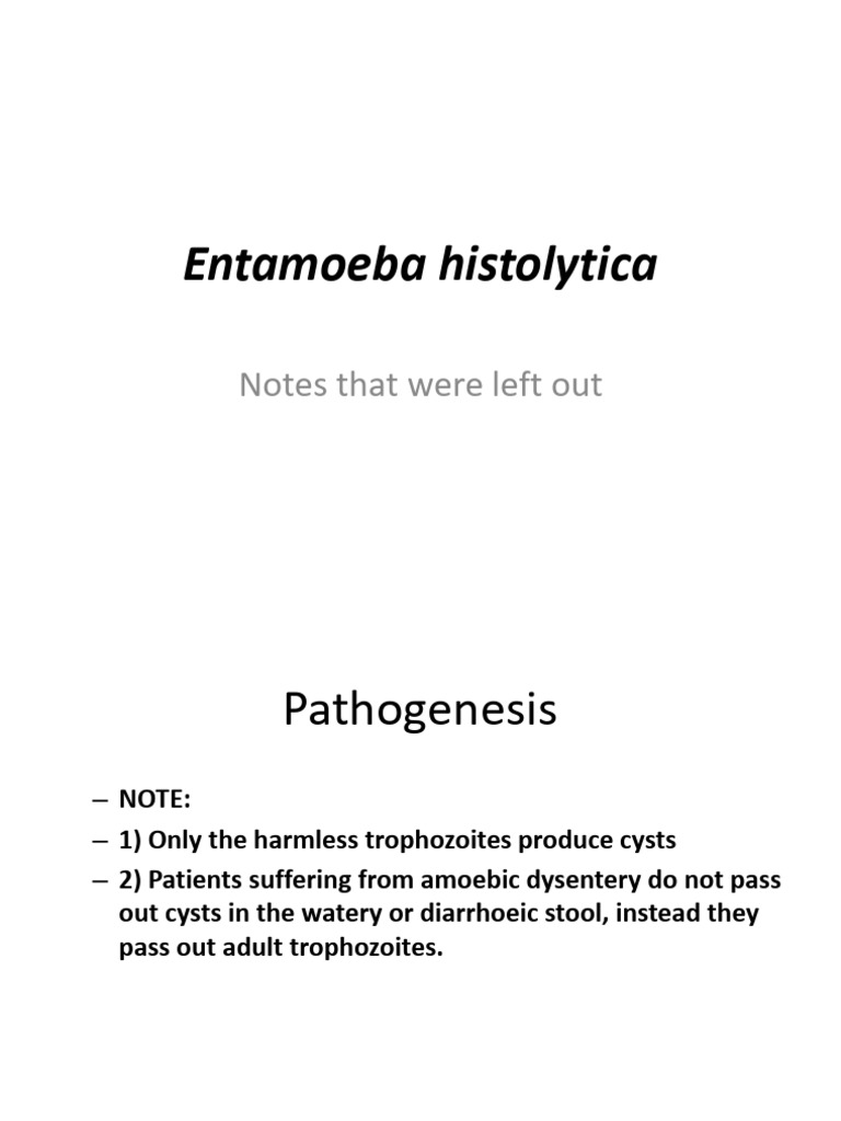 Entamoeba Histolytica 2 | PDF | Clinical Medicine | Digestive System