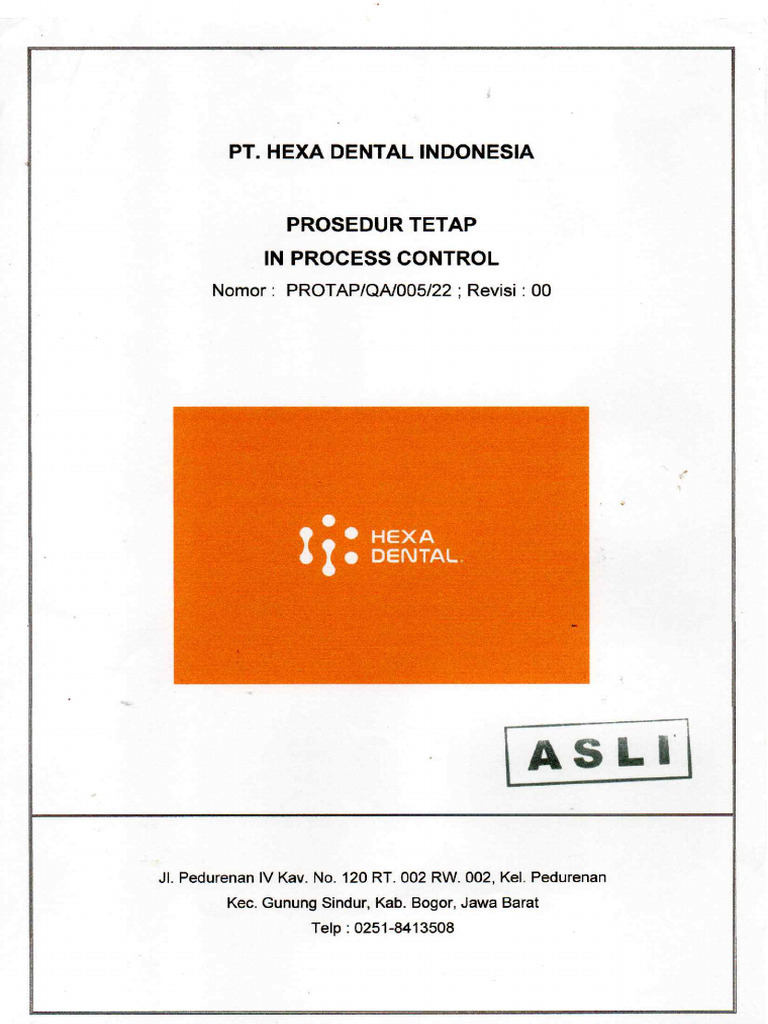 Protap in Process Control | PDF