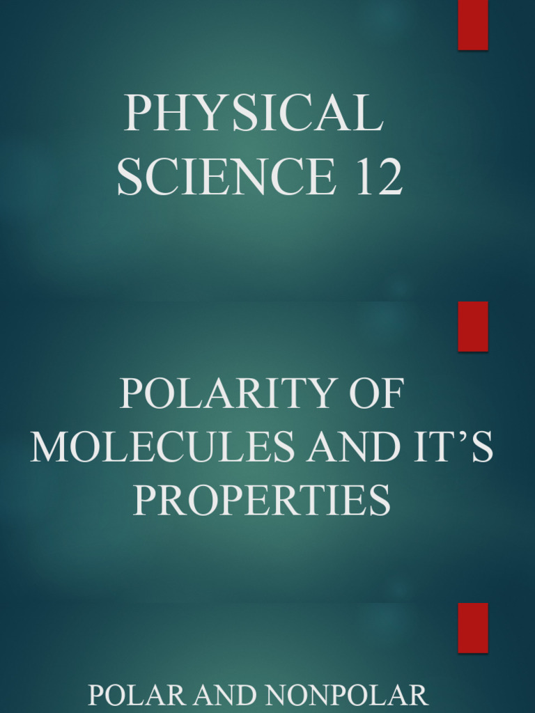 Physical Science Module 4 | PDF | Cooking, Food & Wine