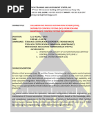 Certified Control Systems Technician (CCST) Level 1 | PDF