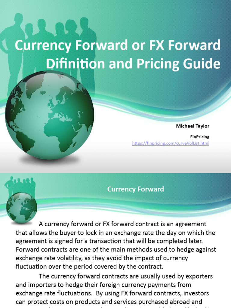 FX Forward | PDF | Foreign Exchange Market | Exchange Rate