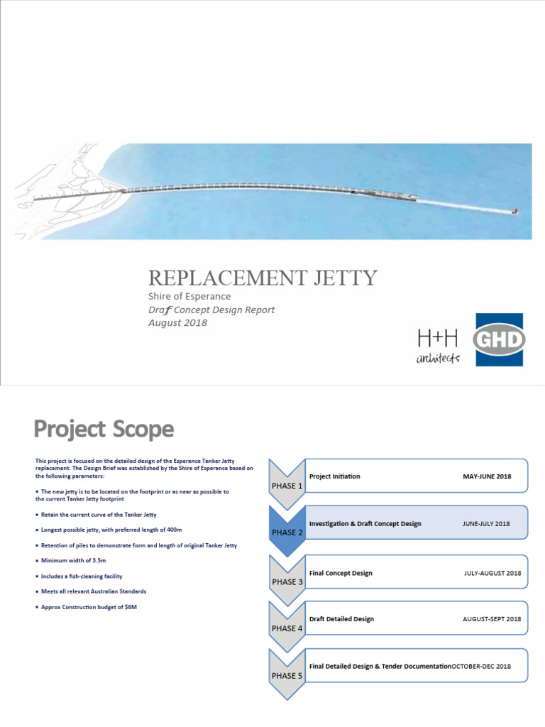 Draft Design Jetty Concept | PDF | Art | Science & Mathematics
