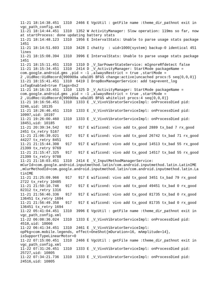 Log | PDF | Computer Programming | Software Log | PDF | Computer Programming | Software