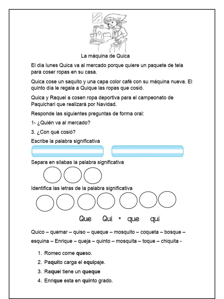 La Maquina de Quica | PDF