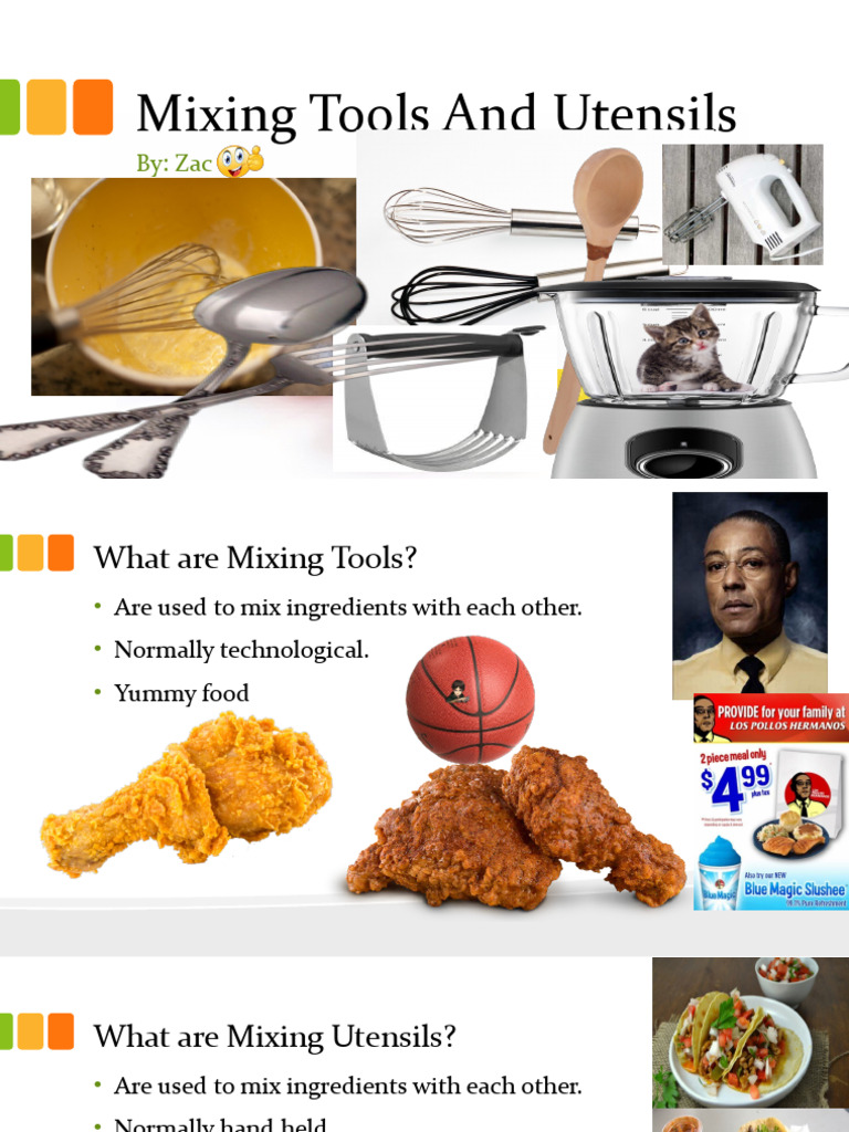 Mixing Tools and Utensils | PDF