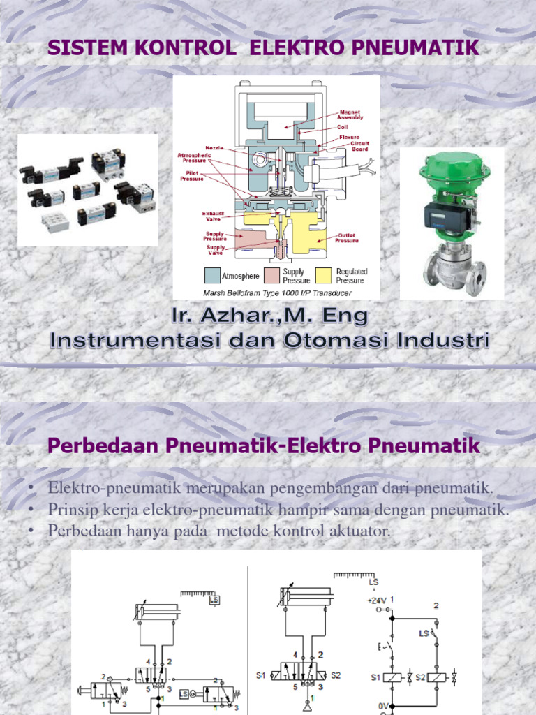 Materi 6 Elemen Elektro Pneumatik | PDF