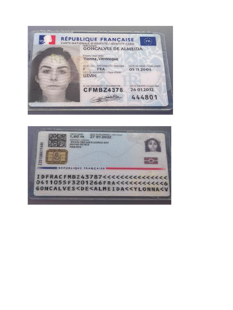 Carte D'identite | PDF