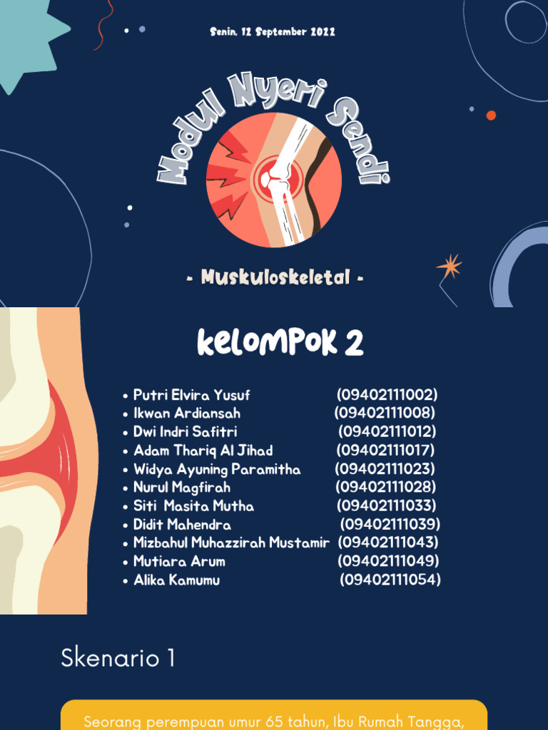 (Tutorial 1) Modul Nyeri, Muskuloskeletal | PDF