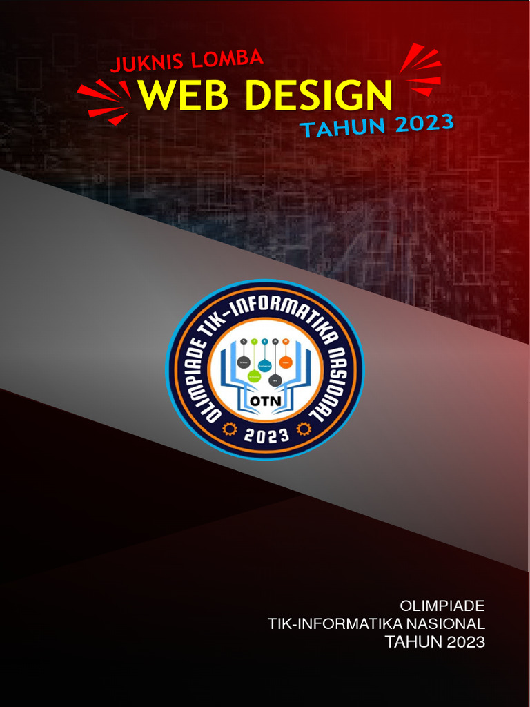 Lomba Desain Web 2023: Petunjuk Teknis | PDF | Teknologi & Rekayasa