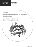 A Level Biology Workbook | PDF