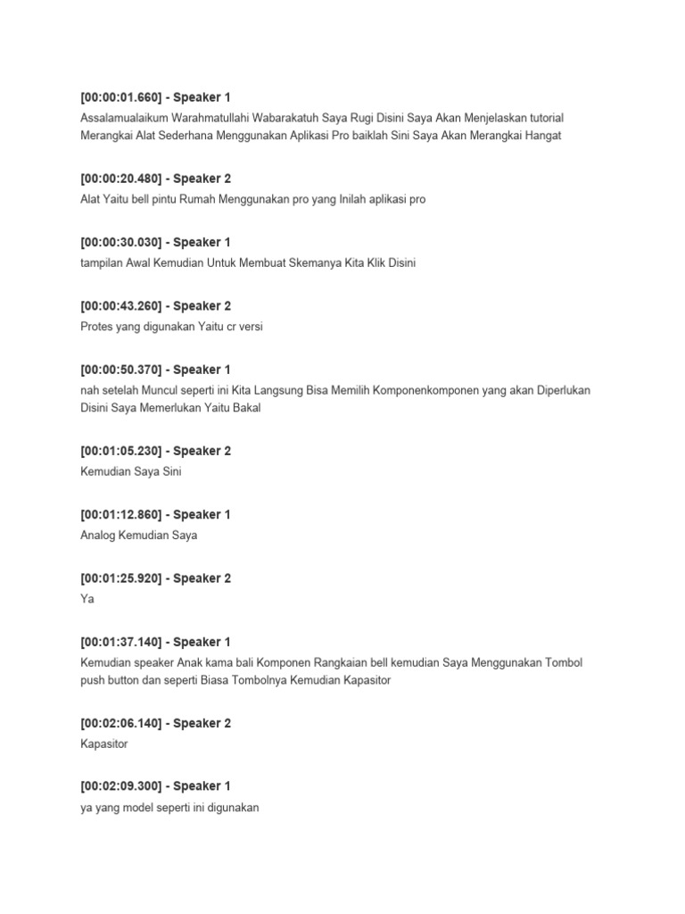 Tutorial Proteus Membuat Simulasi Bel Pintu Rumah Sederhana | PDF