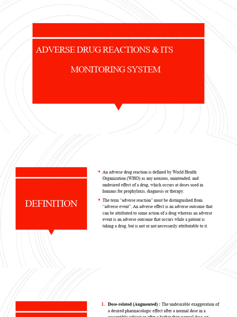 Adr 1 | PDF | Pharmacovigilance | Cohort Study