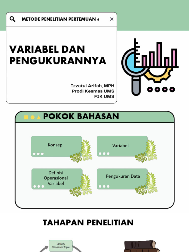 5 - PPT - Variabel Dan Pengukurannya | PDF