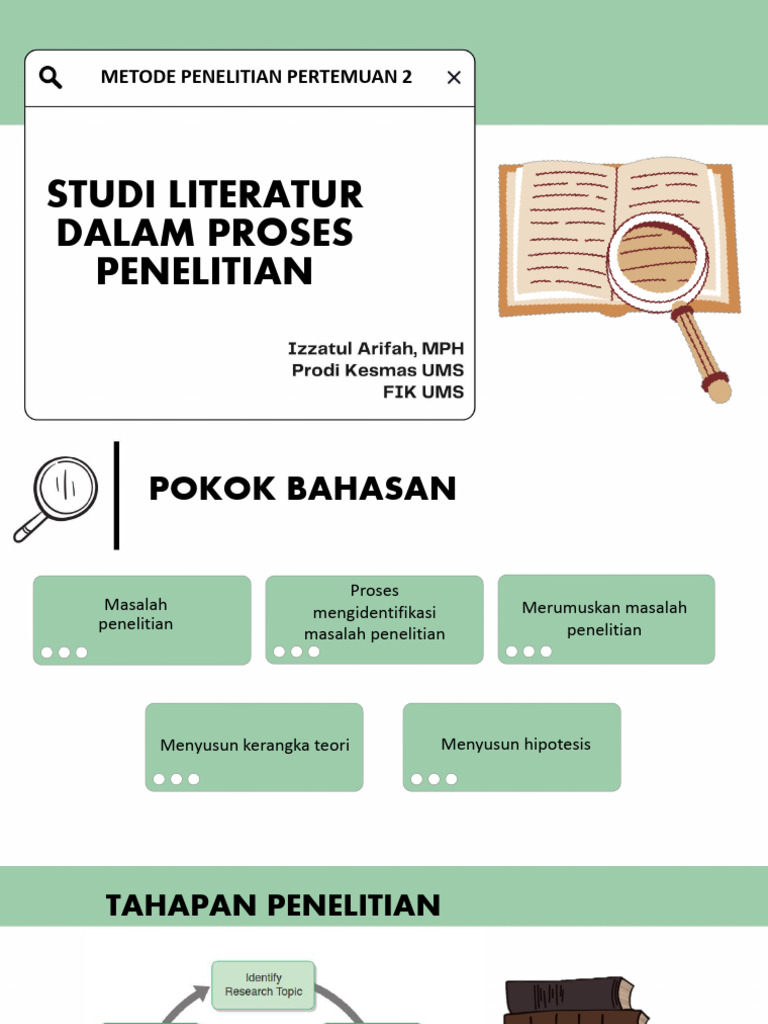 2 - Studi Literatur Dalam Identifikasi Masalah Penelitian | PDF ...