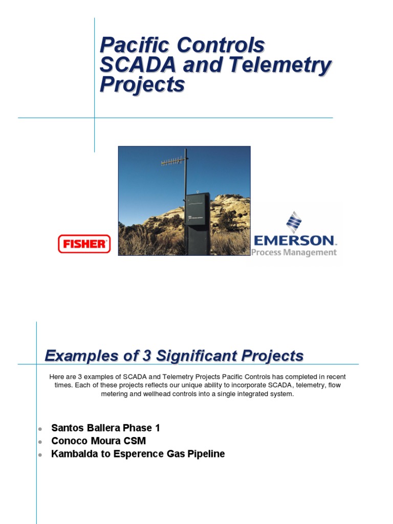 Scada Presentation Pdf Scada Pipeline Transport