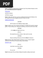 Calypso in Epic: The Musical | PDF | Odysseus | Odyssey