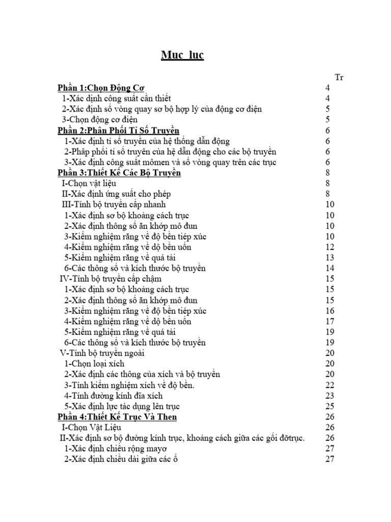 Muc Luc | PDF