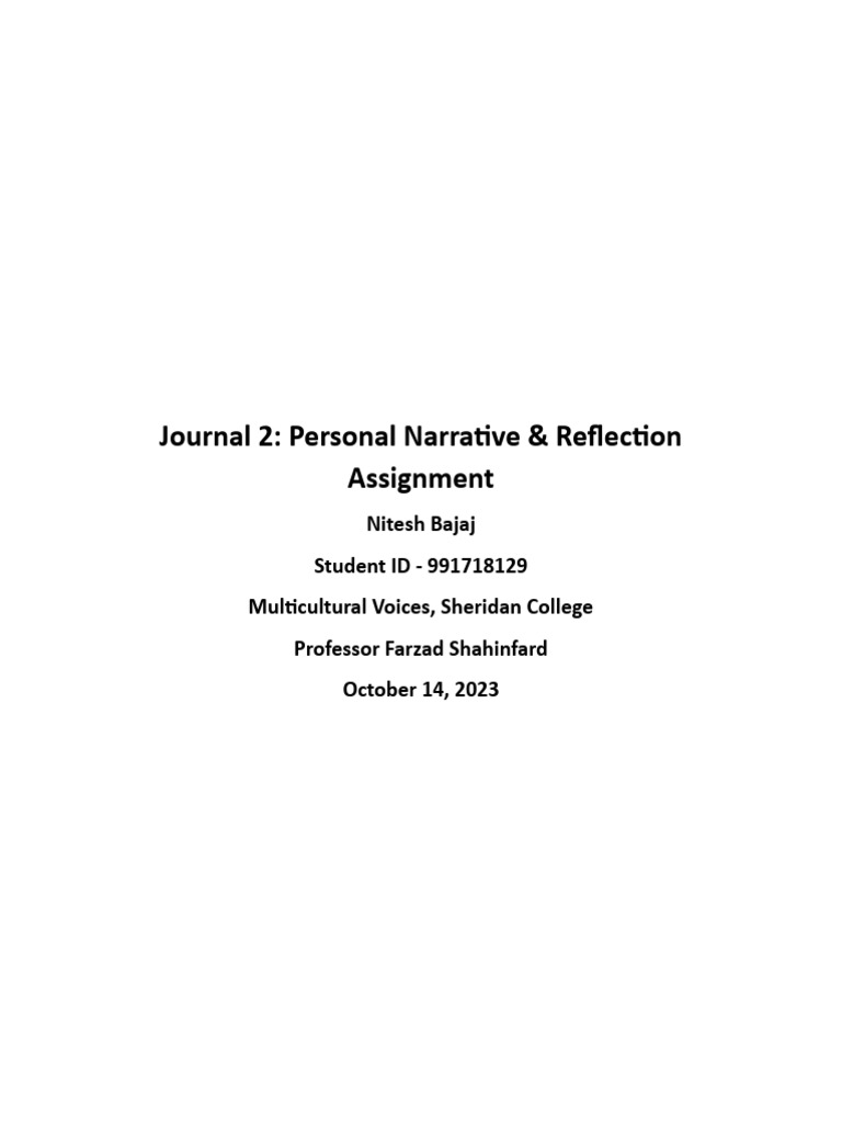 Journal 2 | PDF